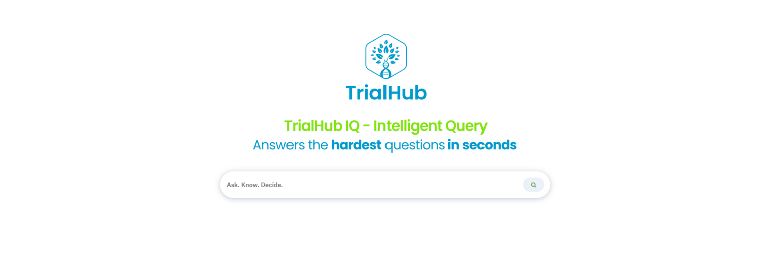 TrialHub unveils cutting-edge AI Technology: TrialHub IQ - The ...